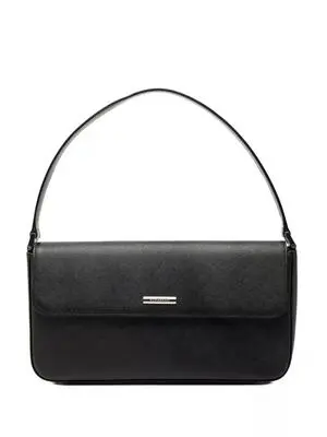 Burberry Leather Flap Shoulder Bag