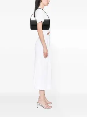 Burberry Leather Flap Shoulder Bag