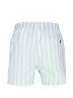 Onia Charles Striped Swim Shorts