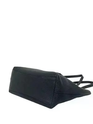 Prada Vitello Daino Embossed Logo Tote Bag