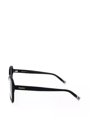 Missoni Geometric Frame Eyeglasses - Black
