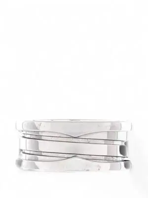 BVLGARI B.zero1 Three Band 18k White Gold Ring