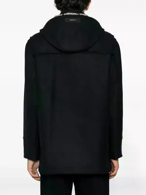Iceberg Hooded Zip-up Twill Coat