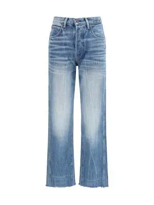 TOM FORD Washed Denim Cigarette Jeans