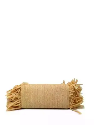 Miu Miu 2010-2026 Raffia Straw Fringe Satchel