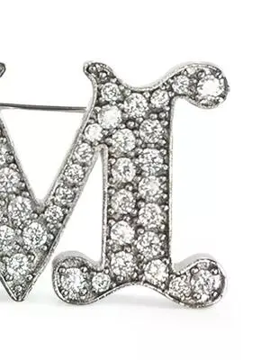 Max Mara Facella Zirconia-embellished Brooch