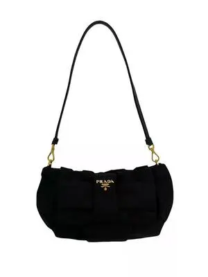 Prada Tessuto Bow Shoulder Bag