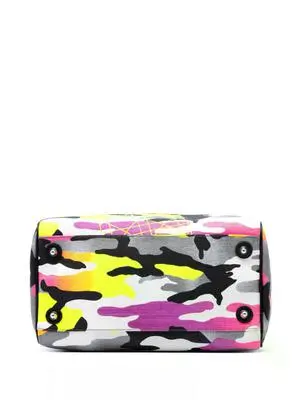 Dior Canvas Camouflage Boston Bag