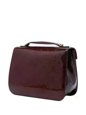 LOUIS VUITTON 1990-2020 Monogram Vernis Miranda Satchel