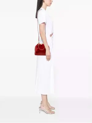 LOUIS VUITTON 2014 Monogram Vernis Alma Bb Satchel