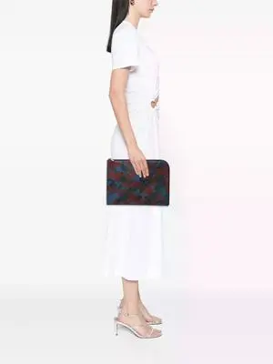 LOUIS VUITTON Damier Cobalt Camouflage Pochette Jour Gm Clutch Bag