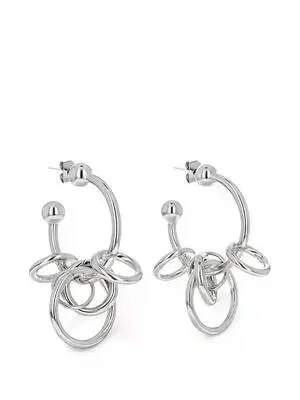 JUSTINE CLENQUET Harriet Hoop Earrings