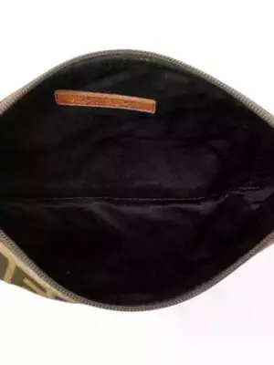 Fendi 2000-2010 Zucca Canvas Belt Bag