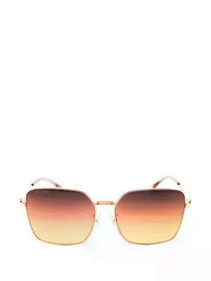 Etro Square Frame Sunglasses - Gold