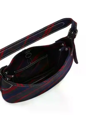 Polo Ralph Lauren Small Tartan-check Shoulder Bag