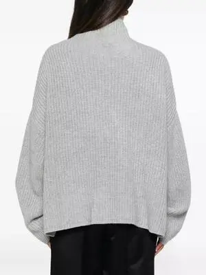 Liviana Conti Curved-hem Sweater