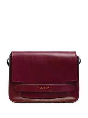 THE BRIDGE Leather Cross Body Bag - Red