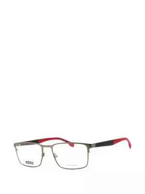 BOSS Rectangle-frame Glasses - Silver