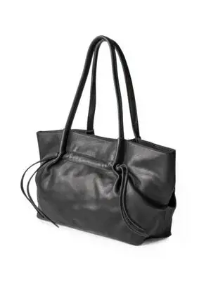 BIBA Brumley Leather Tote Bag - Black