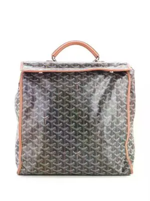 Goyard Saint Leger Briefcase Coated Canvas Backpack