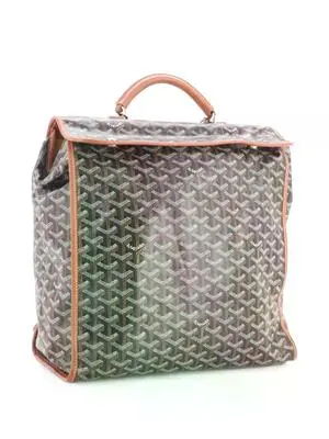 Goyard Saint Leger Briefcase Coated Canvas Backpack