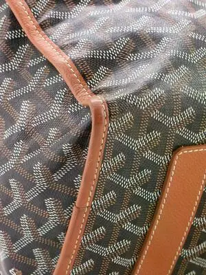 Goyard Saint Leger Briefcase Coated Canvas Backpack