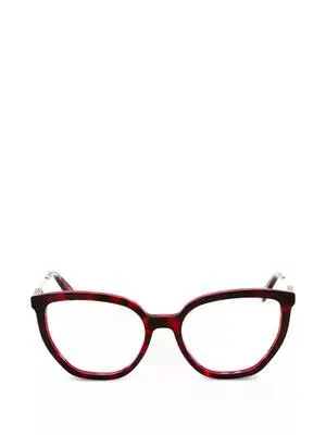 Marc Jacobs Cat Eye Frame Glasses - Red