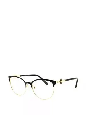 Versace VERSACE Cat Eye Frame Glasses Black