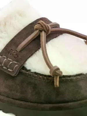 UGG Zora Shearling-trim Loafers