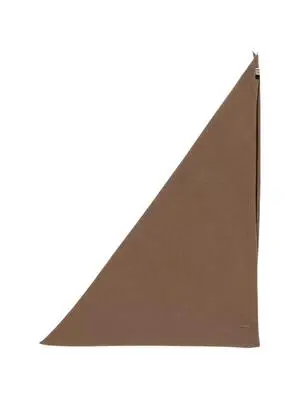 Extreme Cashmere Fine-knit Bandana Scarf