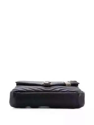 Saint Laurent Classic Monogram College Bag Matelasse Chevron Leather Medium Crossbody Bag