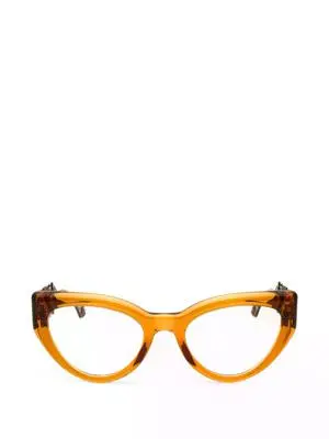 Etro Cat Eye Frame Eyeglasses - Orange