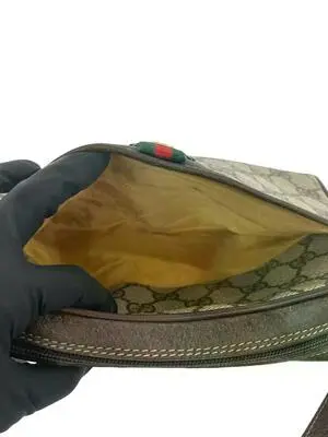 Gucci 20th Century Gg Supreme Web Crossbody Bag