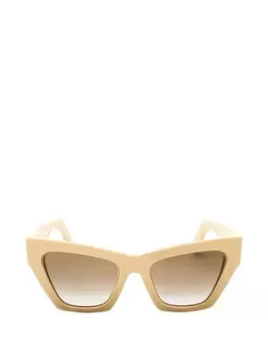Etro ETRO Pegasus Embellishment Cat-Eye Sunglasses Neutrals