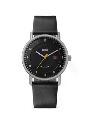BRAUN WATCHES Solar 40mm Watch - Black