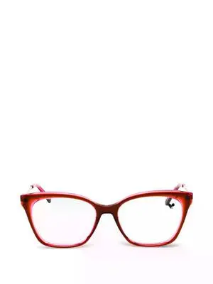 Karl Lagerfeld Cat Eye Frame Glasses - Pink