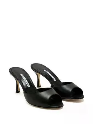 Manolo Blahnik Jada Brogue-detail Mules