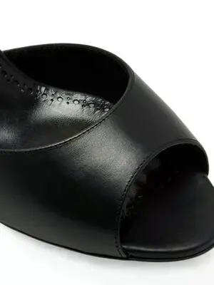 Manolo Blahnik Jada Brogue-detail Mules