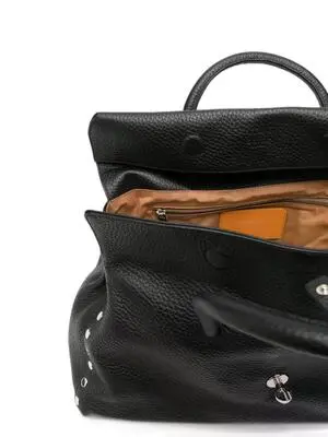 ZANELLATO Extra-large Postina Stud-embellished Tote Bag