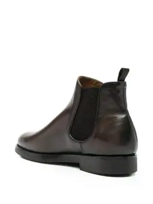 Officine Creative Elasticated-panel Leather Boots