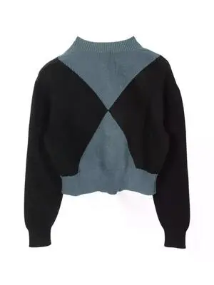 Hermès 2010s Candy Libris Cropped Sweater