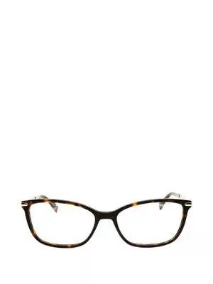 Missoni Tortoiseshell-effect Rectangle-frame Glasses - Brown
