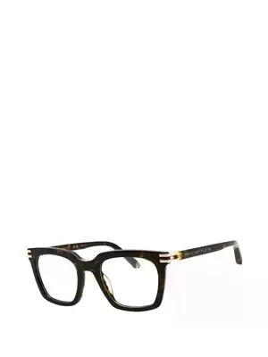 Philipp Plein Tortoiseshell-effect Square-frame Glasses