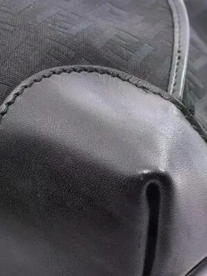 Fendi Zucchino Tote Bag - Black