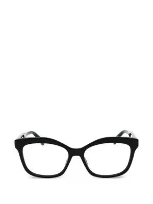 Moschino Rectangle Frame Glasses - Black