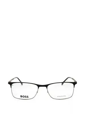 BOSS Rectangle-frame Glasses - Black