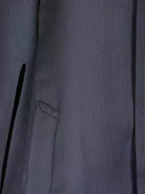 Junya Watanabe Pinstripe Pattern Cape-style Coat