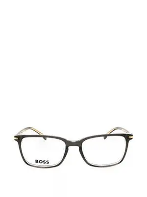 BOSS Rectangular Frame Eyeglasses