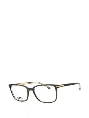 BOSS Rectangular Frame Eyeglasses