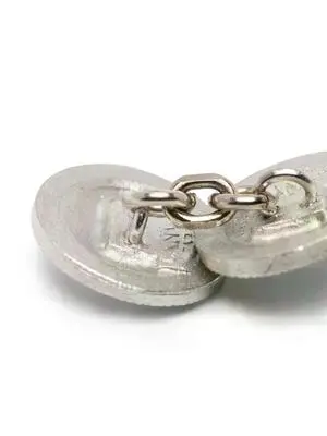 LANVIN 1990s Mother And Child Cufflinks